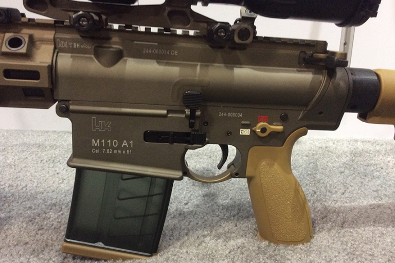 H&KのM110A1、新マークスマンライフルとして供給決定