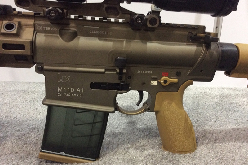 H&KのM110A1、新マークスマンライフルとして供給決定